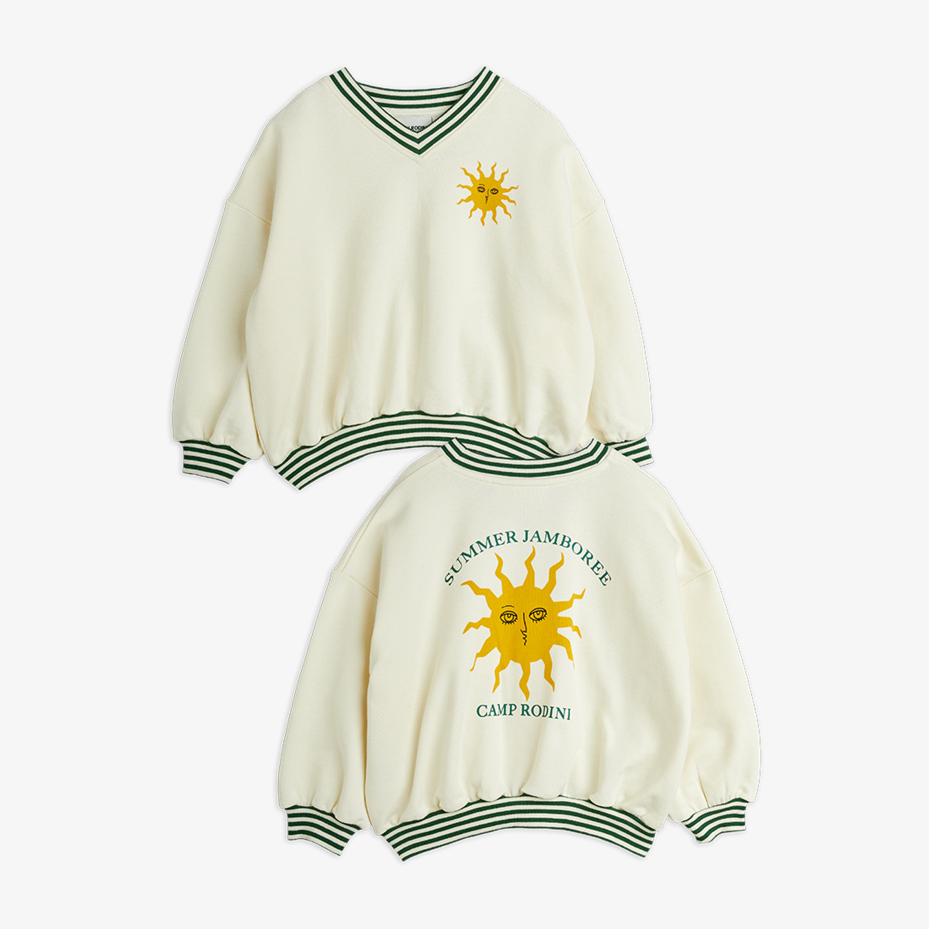 Off-white Sun sweatshirt | Mini Rodini