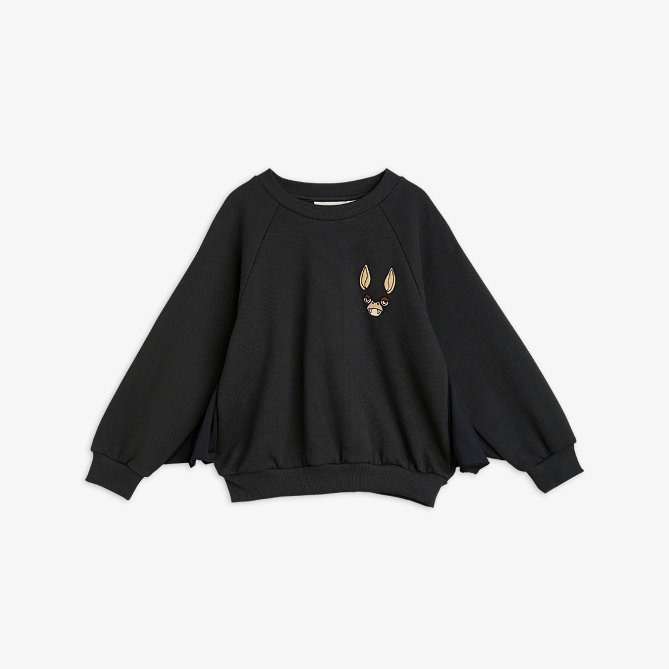 Bat Winged Sweatshirt Black | Mini Rodini