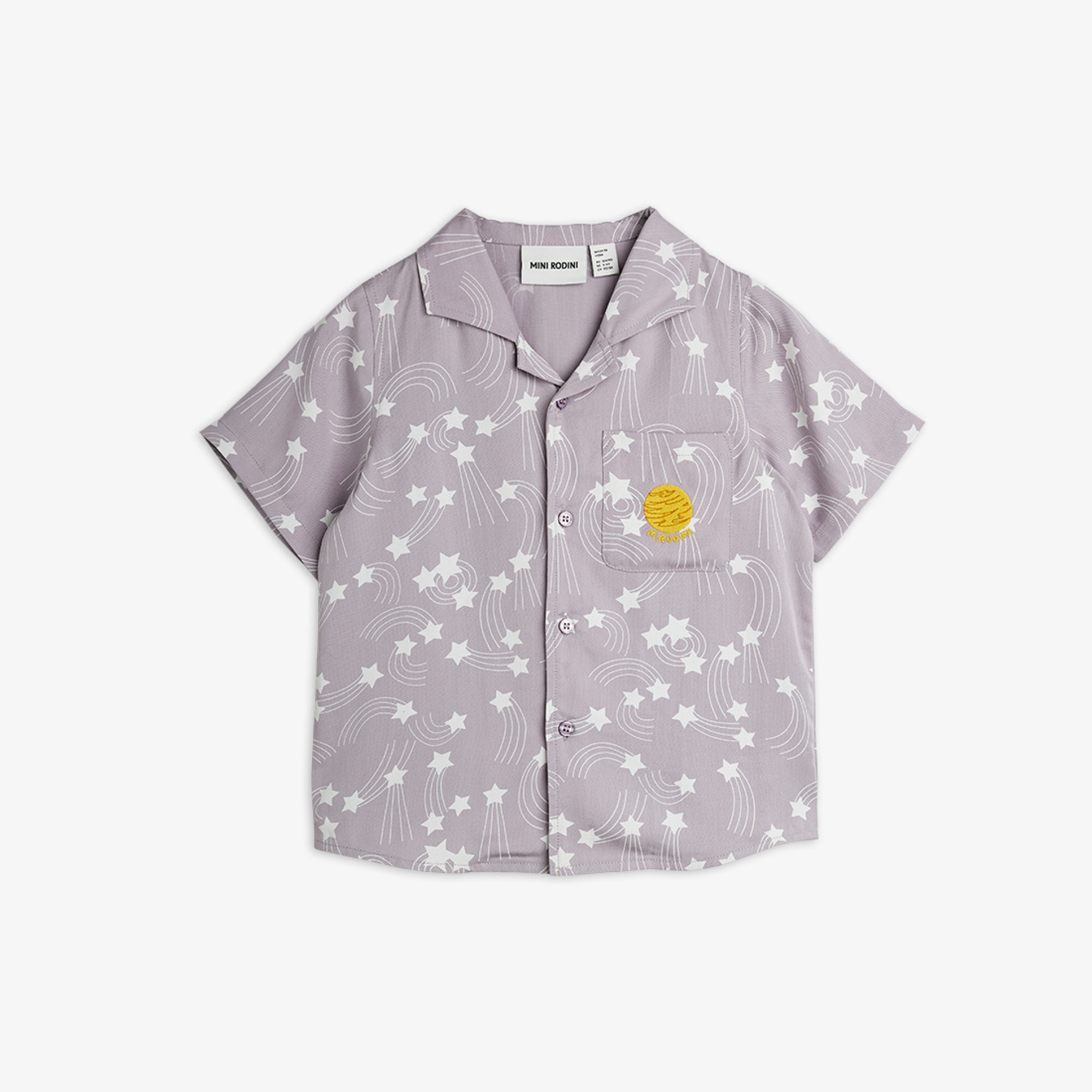 Starfall Woven Shirt Purple | Mini Rodini | Mini Rodini