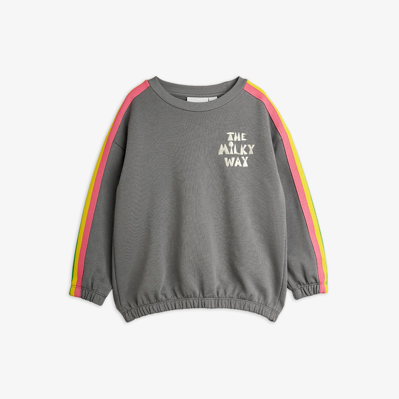 The Milky Way Rainbow Sweatshirt Grey | Mini Rodini | Mini Rodini
