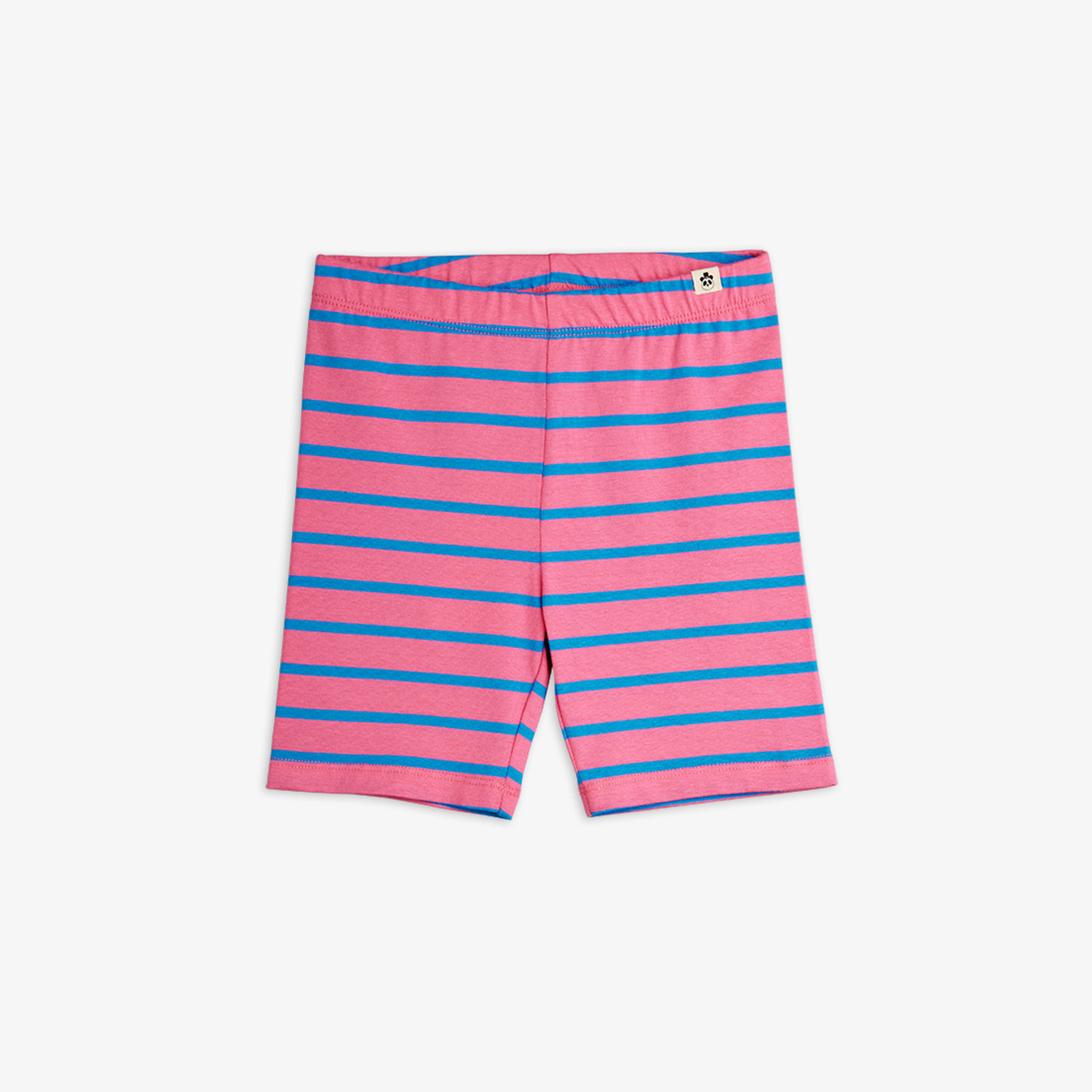 Stripe Bike Shorts Pink | Mini Rodini | Mini Rodini